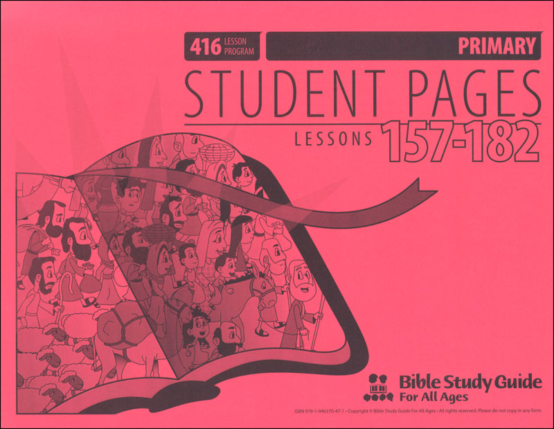 Primary Student Pages for Lessons 157-182