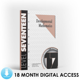 Developmental Mathematics: Level 17 Student Workbook