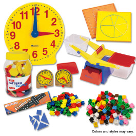 Manipulative Kit K (Wooden Pattern Block Upgrade, Optional Items)