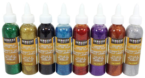 Glitter Glue Assortment - 8 count (4 oz.)