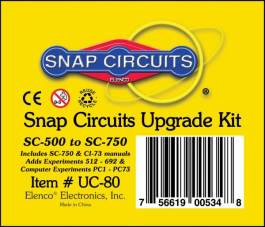 Snap Circuits Upgrade Kit SC-500 to SC-750