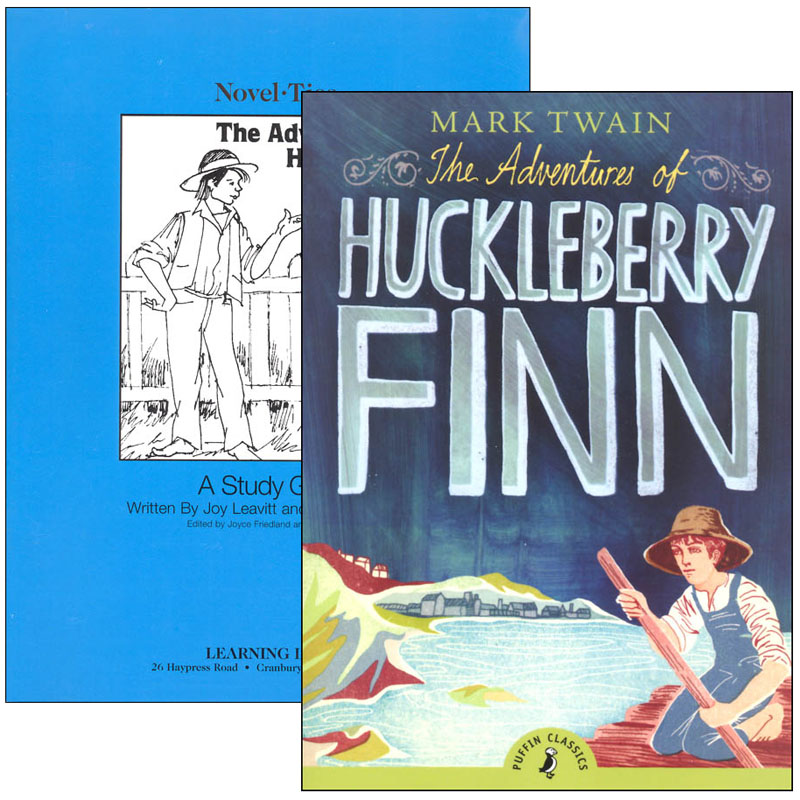 Adventures of Huckleberry Finn Novel-Ties Study Guide