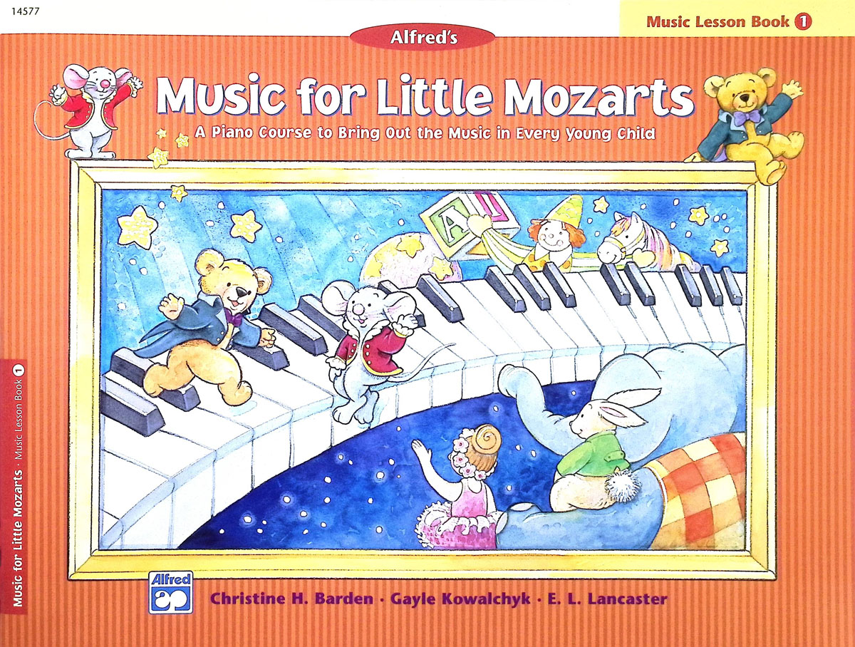 Music for Little Mozarts Music Lesson Book 1