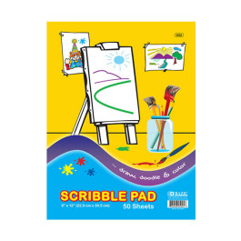 Scribble Pad 9 x12 (50 pages)