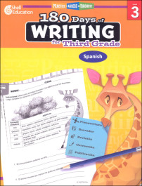 180 Days of Writing for Third Grade (Spanish)