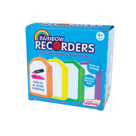 Rainbow Recorder Set of 4 Recorders