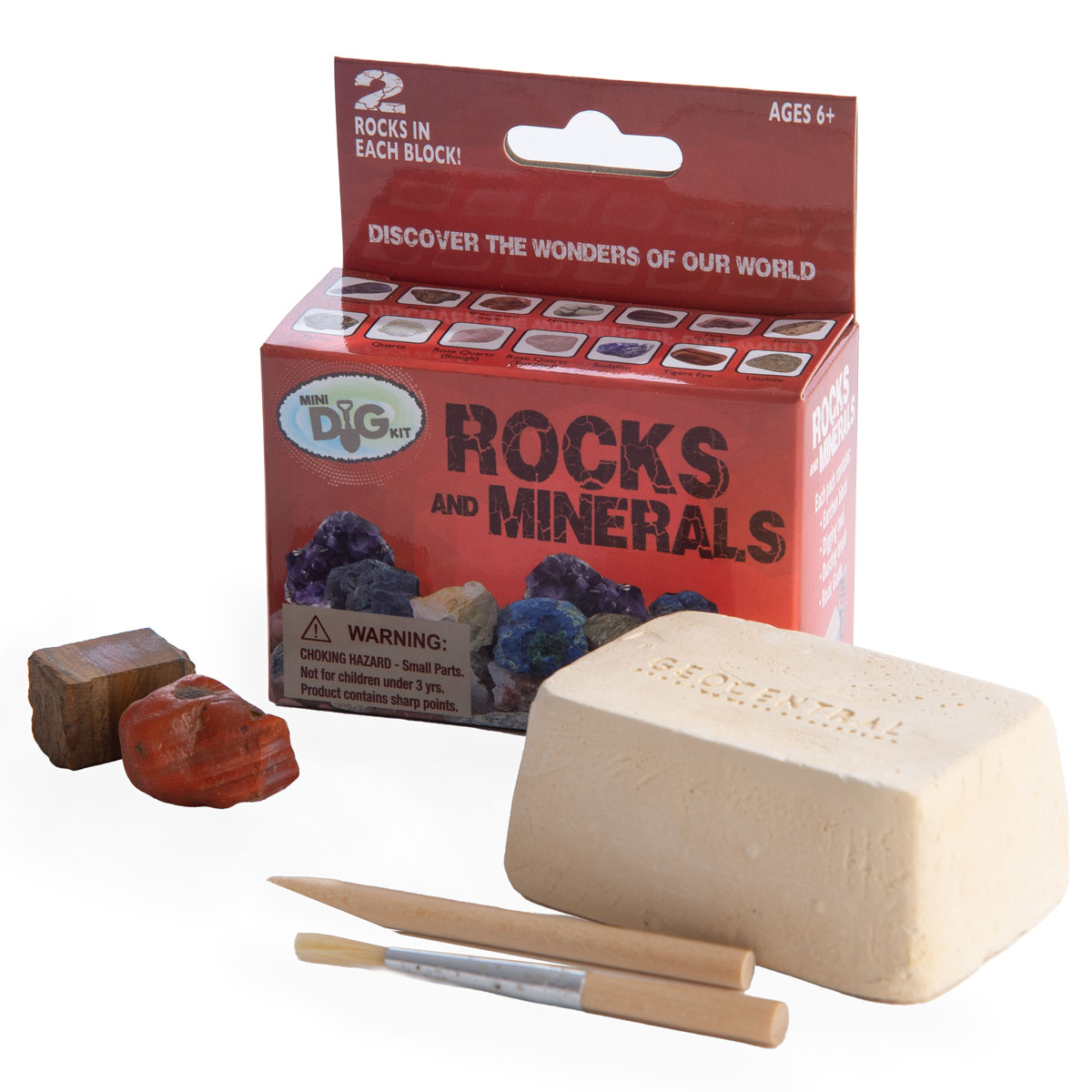 Rocks & Minerals Mini Dig Kit