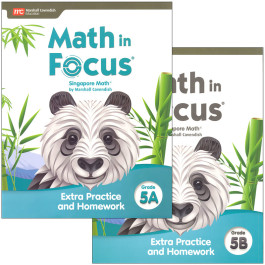 Math in Focus 2020 Extra Practice and Homework Collection Grade 5