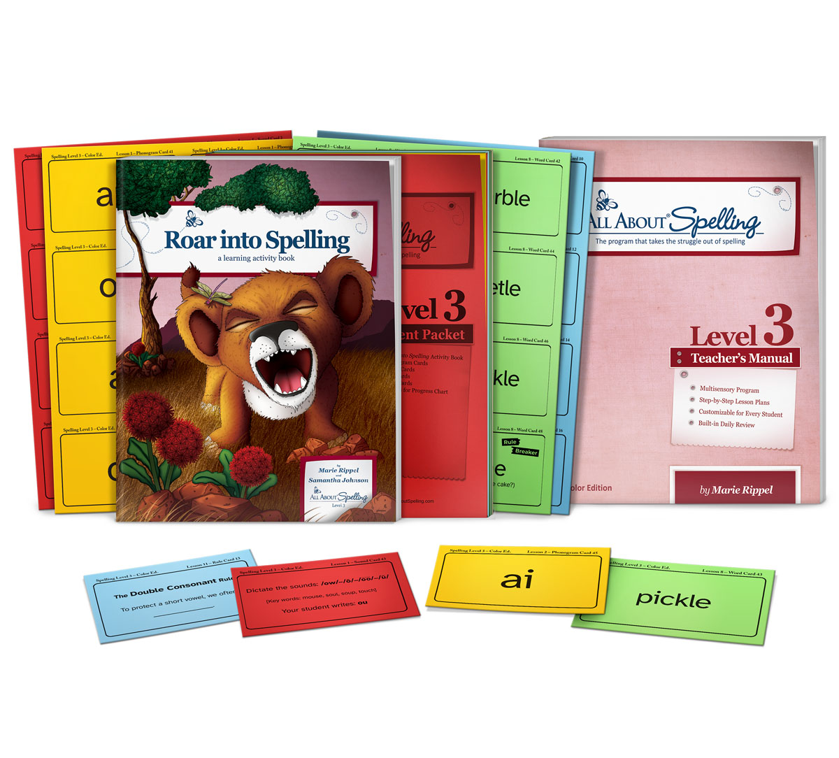 All About Spelling Level 3 Materials (Color Edition)