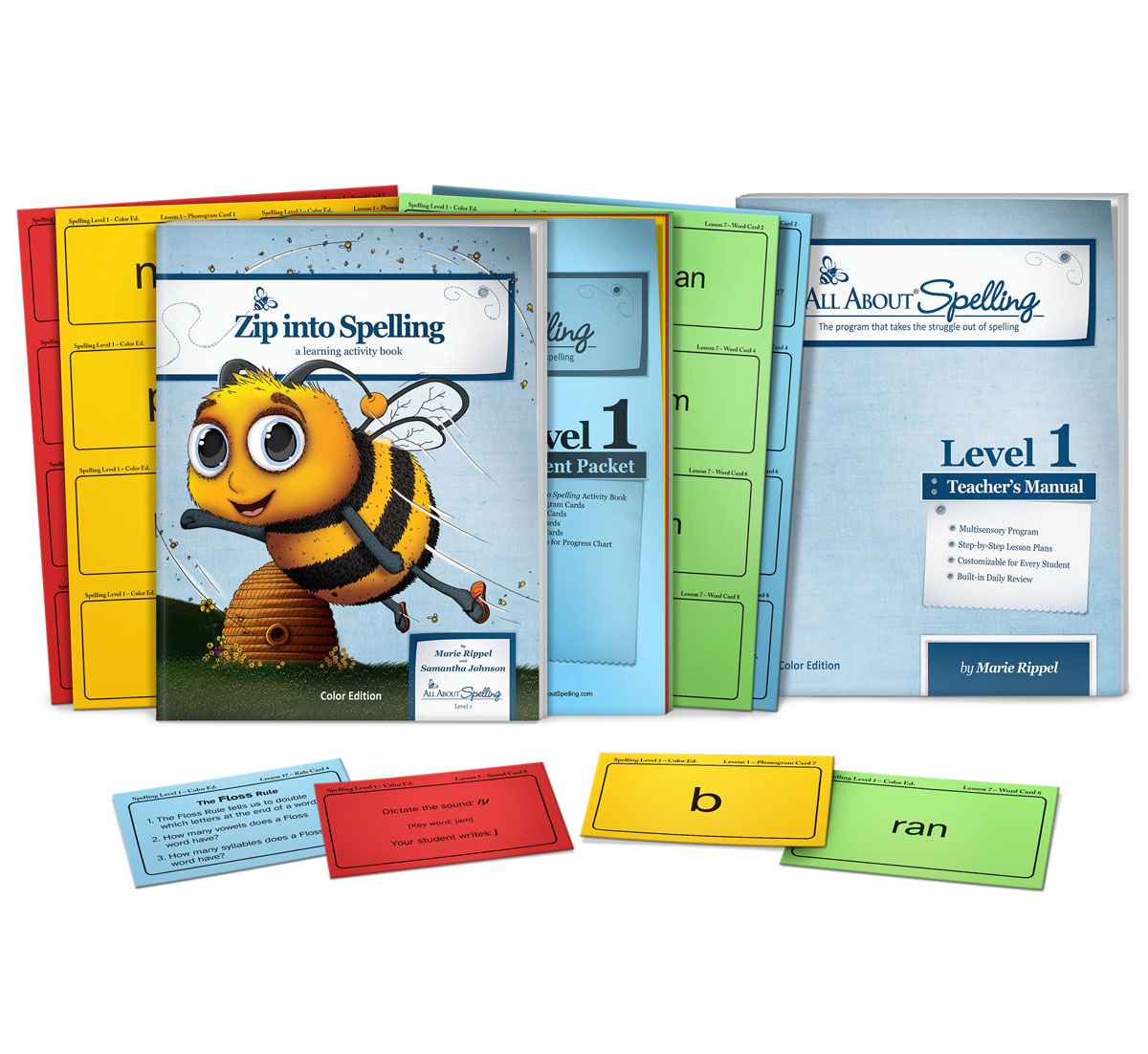 All About Spelling Level 1 Material Set (Color)