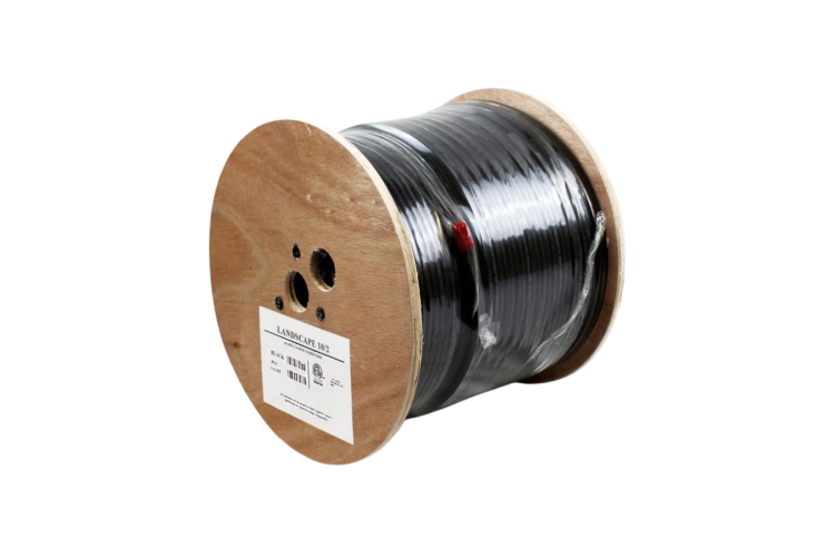 Landscape Cable | 10AWG/2C Stranded Copper 104 Strand | 500 ft. | Black