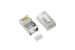 RJ45 Cat6 Shielded Modular Plug | Stranded | 50 Micron Gold | 100-Pack