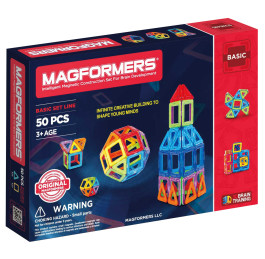 Magformers Rainbow 50 Piece Set