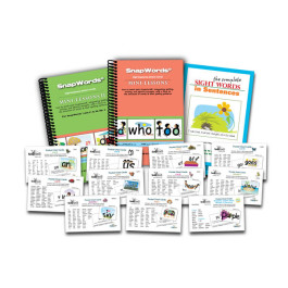 SnapWords Pocket Chart Cards - 607 Snapwords