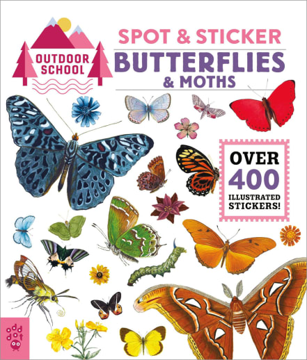 Outdoor School: Spot & Sticker Butterflies and Moths