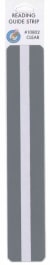 Clear Reading Guide Strip