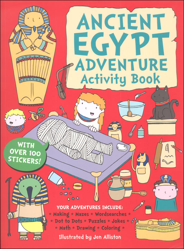 Ancient Egypt Adventure Activity Book