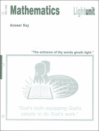 Mathematics LightUnits A/K 1001-1002 Geometry