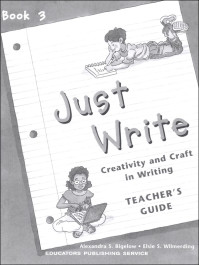 Just Write Book 3 Teacher's Guide