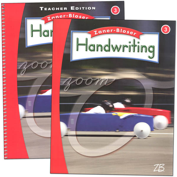 Zaner-Bloser Handwriting Grade 3 Homeschool Bundle-Student Edition ...