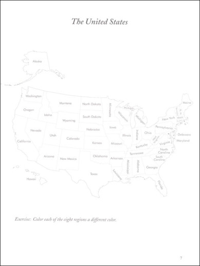 Us Map Capitals Study Guide 50 States And Capitals Study Guide