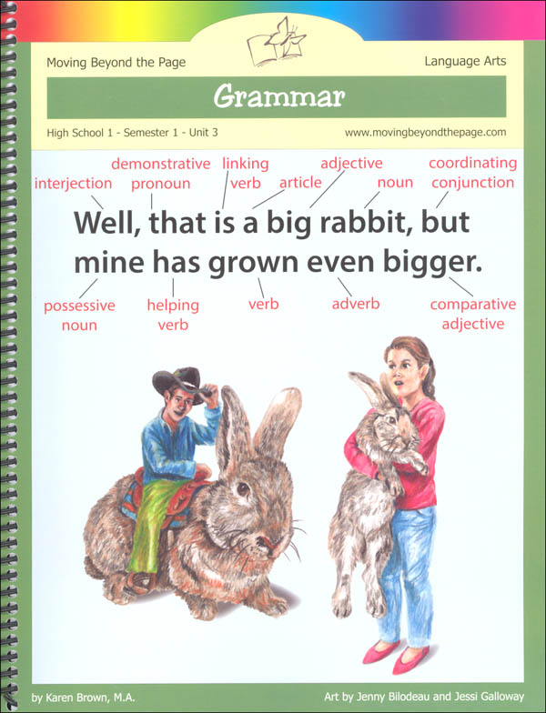 Grammar Part 1 Language Arts Unit (High School Semester 1)