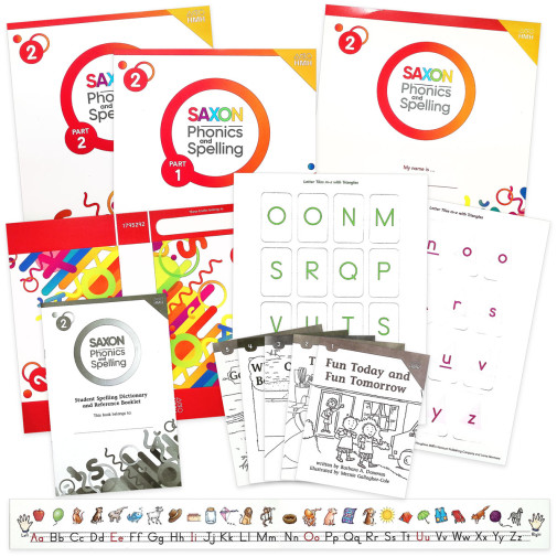 Saxon Phonics and Spelling Single Student Kit Grade 2