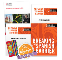 Breaking the Spanish Barrier Level 2 (Intermediate) Homeschool Package ...