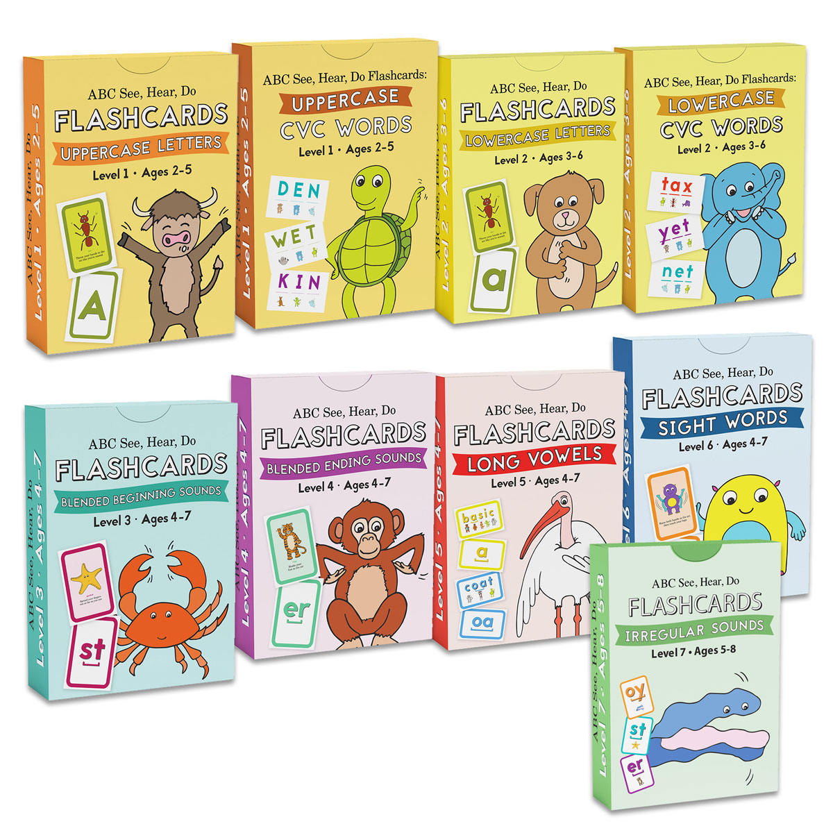 ABC See, Hear, Do Flashcard Bundle