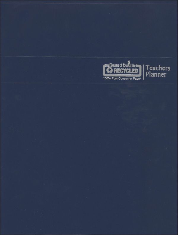 Teachers Planner - Blue Cover