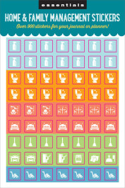 Home & Family Management Planner Stickers