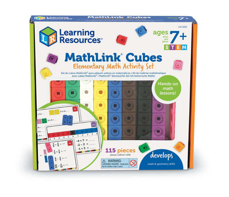 Activity Cube Learning Resources MathLink Cubes Activity Set - 100 ...