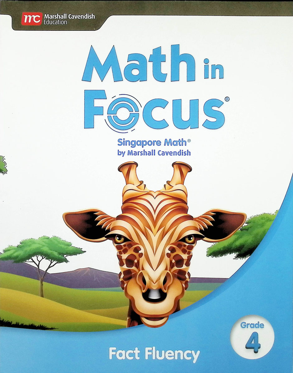 Math in Focus Singapore Math Fact Fluency Grade 4