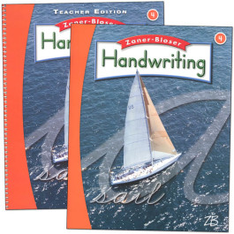 Zaner-Bloser Handwriting Grade 4 Homeschool Bundle-Student Edition ...