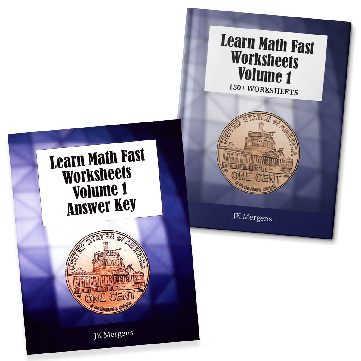 Learn Math Fast Volume 1 Worksheets Set