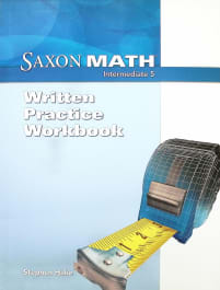 Saxon Math Intermediate 5 Written Practice Workbook