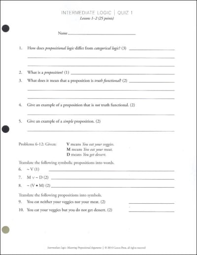 Logic Questions For Quiz