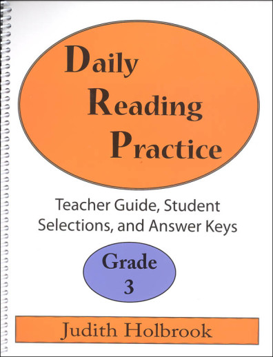 Daily Reading Practice Teacher Guide Grade 3