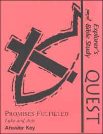 Quest: Promises Fulfilled Answer Key