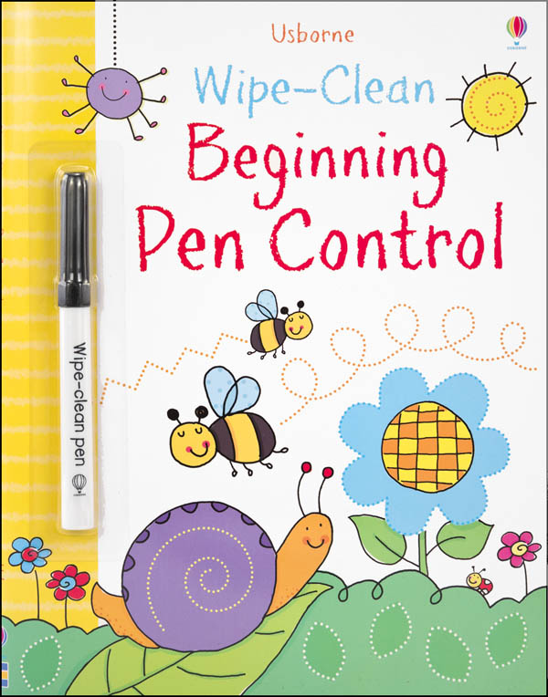 Wipe-Clean Beginning Pen Control
