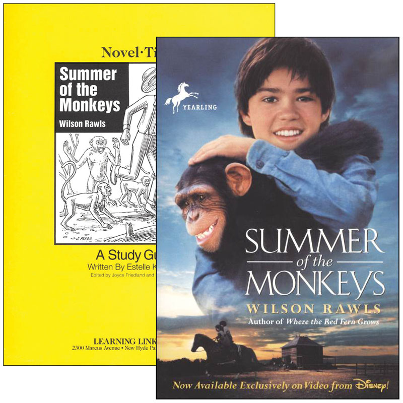 Summer of the Monkeys Novel-Ties Study Guide & Book Set