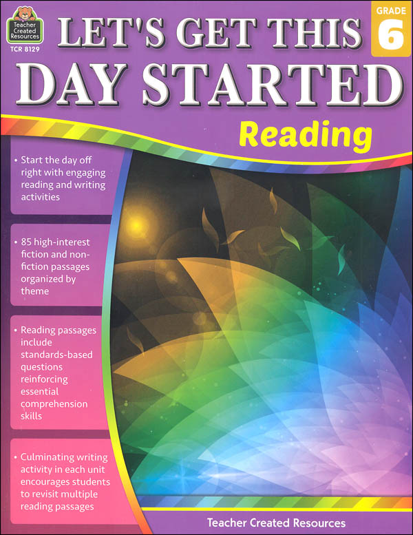 Let's Get This Day Started: Reading Grade 6