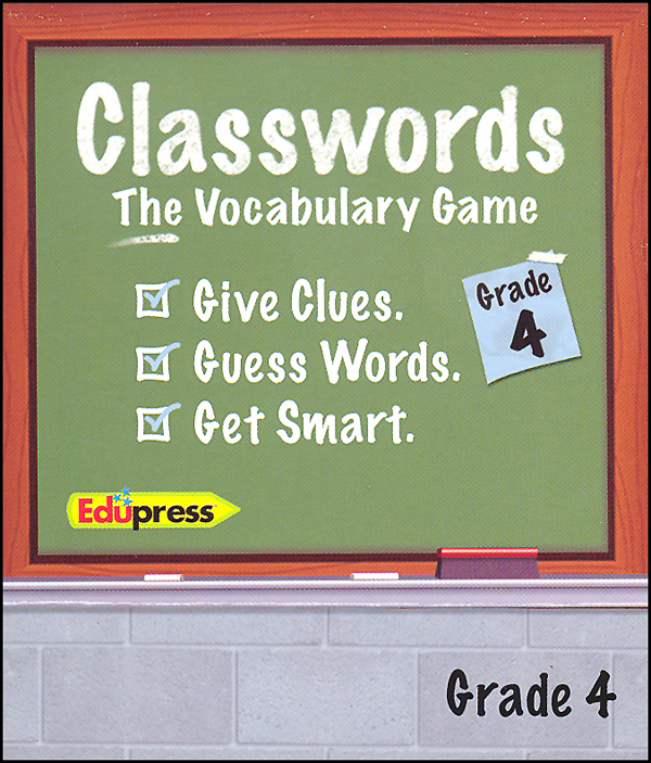 Classwords Vocabulary Game - Grade 4