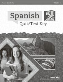Spanish 2 Quiz and Test Key Volume 1