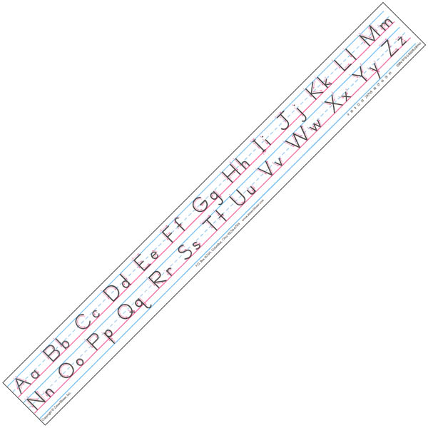 Zaner-Bloser Adhesive Desk Strip Manuscript