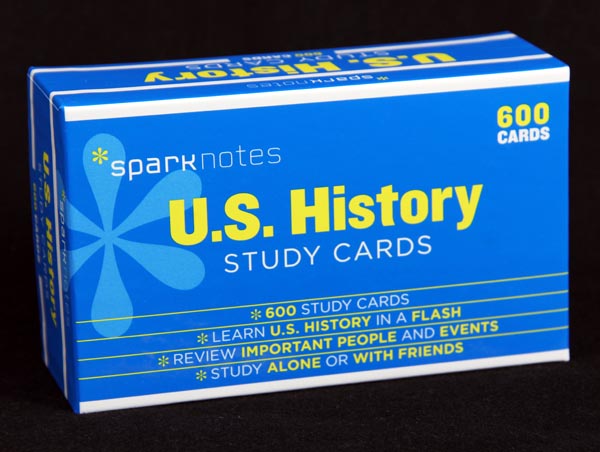 U.S. History SparkNotes Study Cards