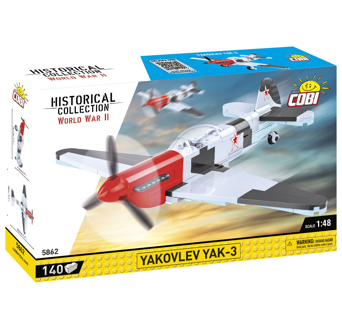 Yakovlev Yak-3 - 140 pieces (World War II Historical Collection)