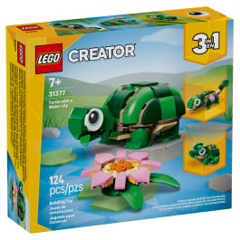 LEGO Creator Turtle with a Water Lily Flower (31377)