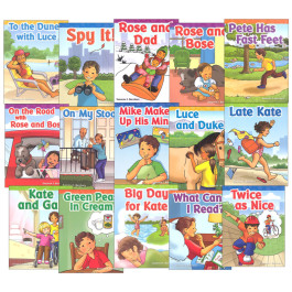 Levels 1-3 Long Vowel Package (15 books)