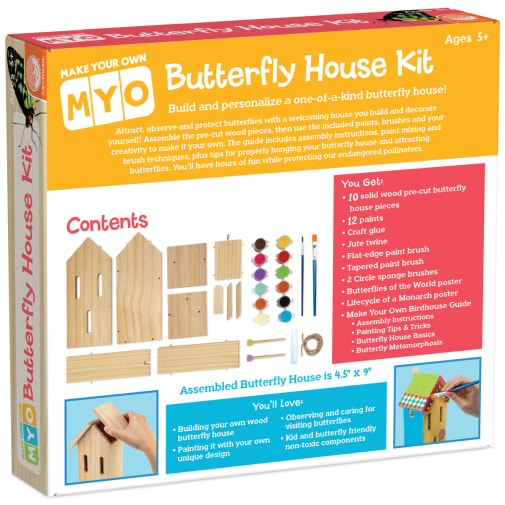 Build Your Own Butterfly House Plans
